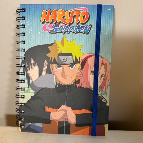 Viz Media | Office | Naruto Shippuden Spiral Notebook Journal Anime ...